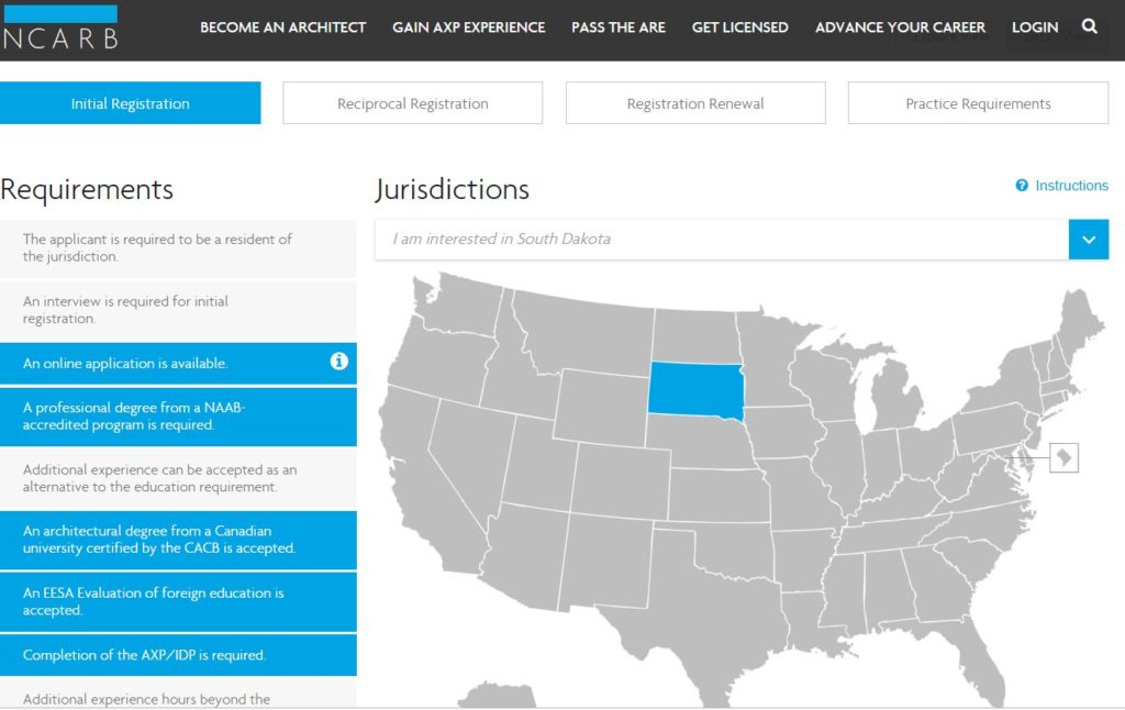 Architectural Licensing in South Dakota | Blueprint South Dakota