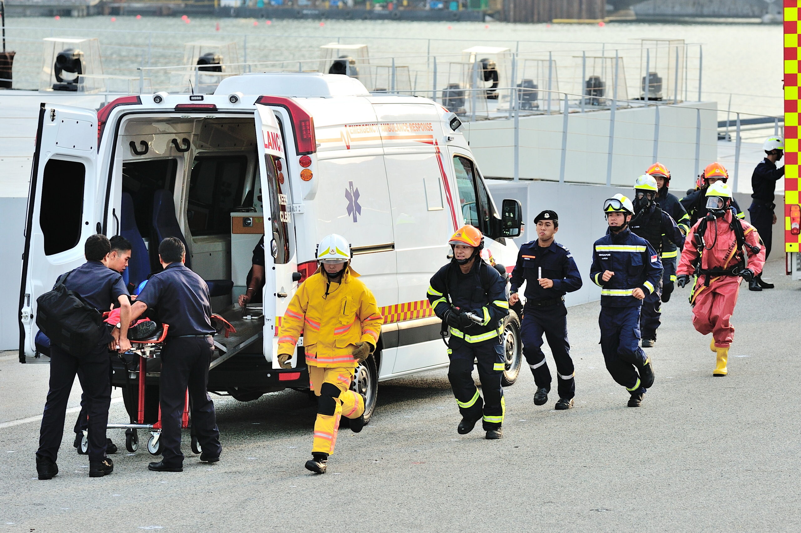 Singapore,-,July,20:,Singapore,Civil,Defense,Force,(scdf),Personnel | Blueprint South Dakota