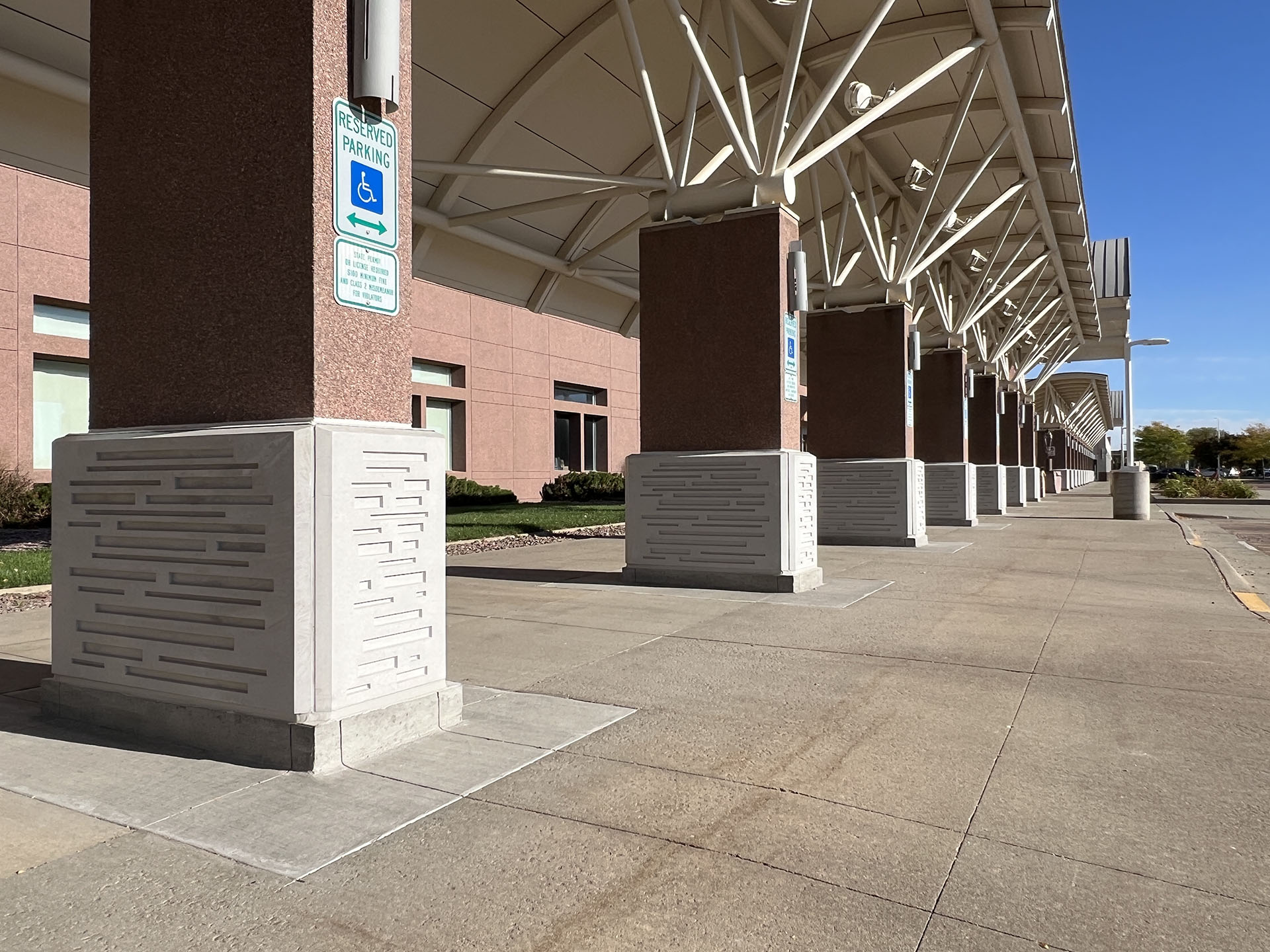 Best New Projects from SD Architects: Convention Center Canopy Column ...